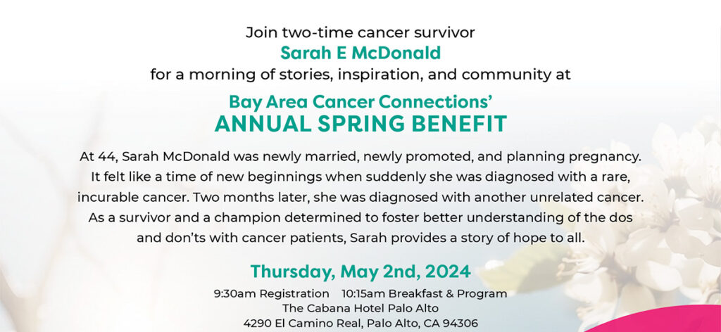 SPRING BENEFIT – Bay Area Cancer Connections