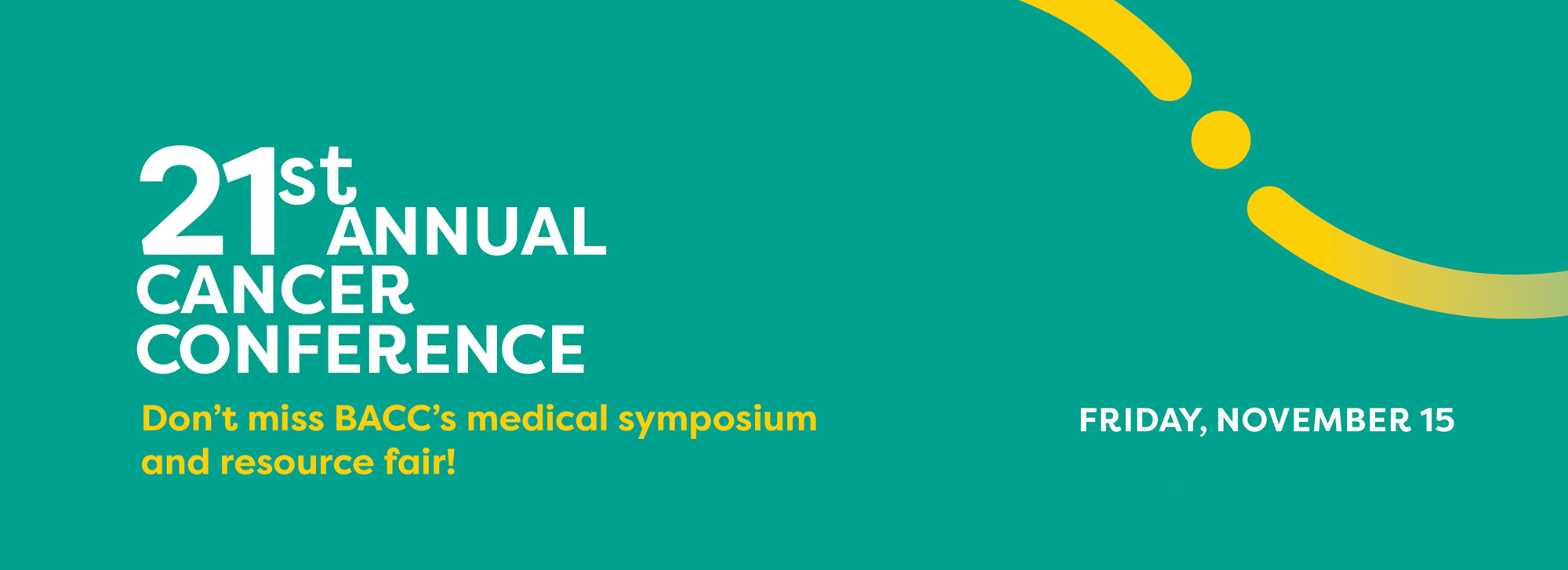 Annual Conference – Bay Area Cancer Connections